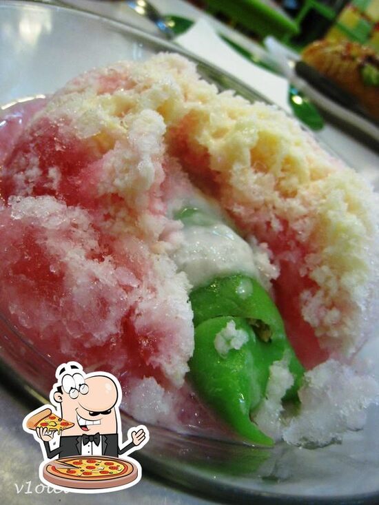 Pisang Ijo Asli Makassar kafe de la Mukmin restaurant, Bogor