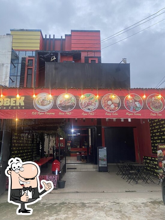 Menu at SOBEK coba cobe restaurant, Indonesia