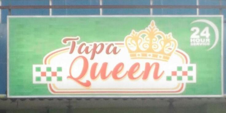 Menu at Tapa Queen restaurant, Dagupan