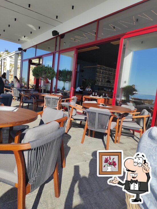 Menu at Forza Kuk restaurant, Montenegro