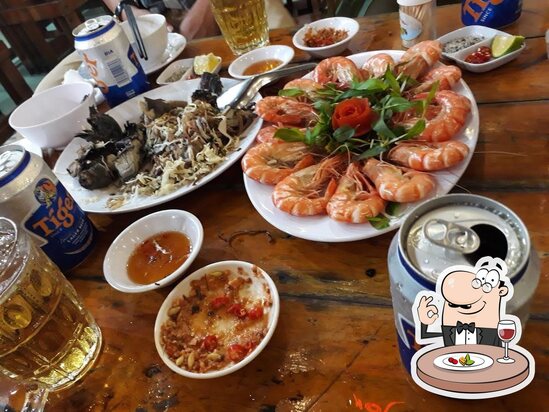 Menu at 8 Cua restaurant, Ho Chi Minh City