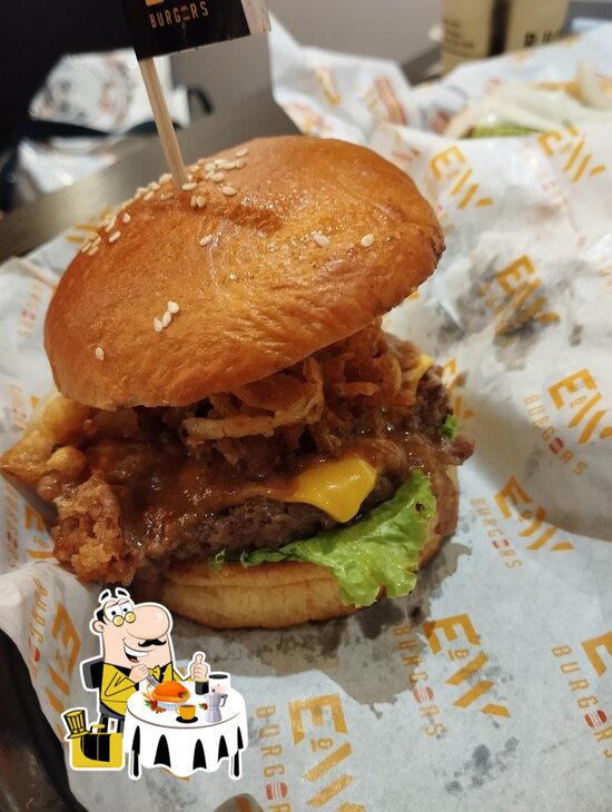 Menu at E&W Burgers - Tokyo Hub PIK 2 restaurant, Salembaran