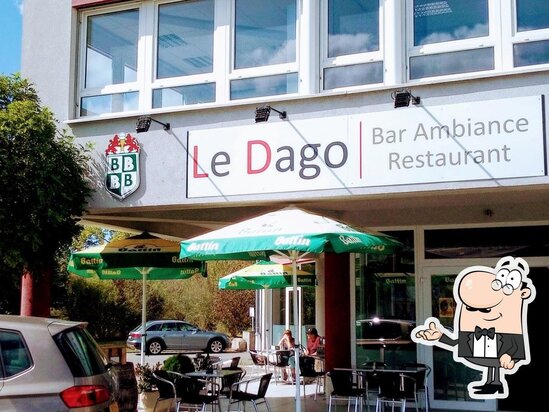 Menu at Le Dago restaurant, Pétange