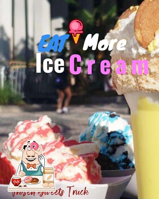 Menu at Frozen Sweets Truck, Jacksonville, Westside