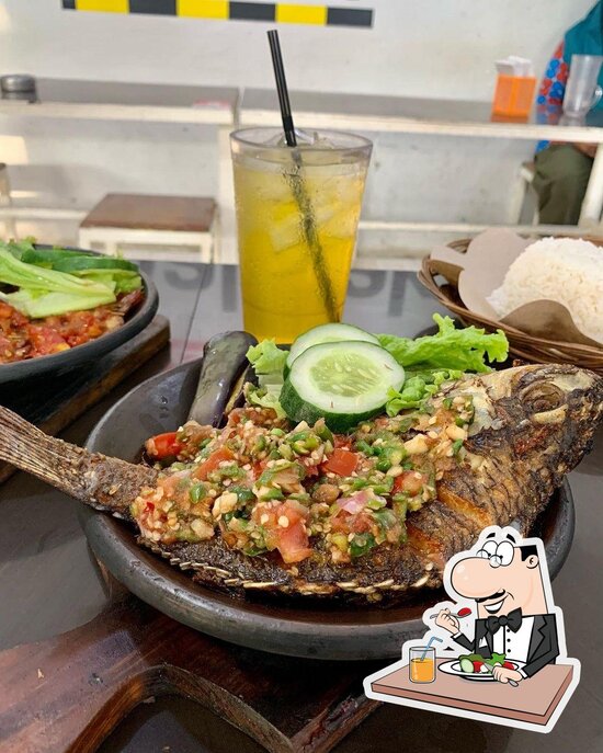Menu at Sambal Bakar Trotoar, Sei Panas restaurant, Batam