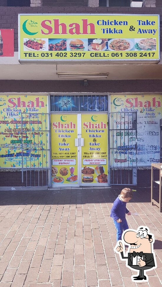 Menu at Shah Chicken Tikka & Take Away restaurant, Durban