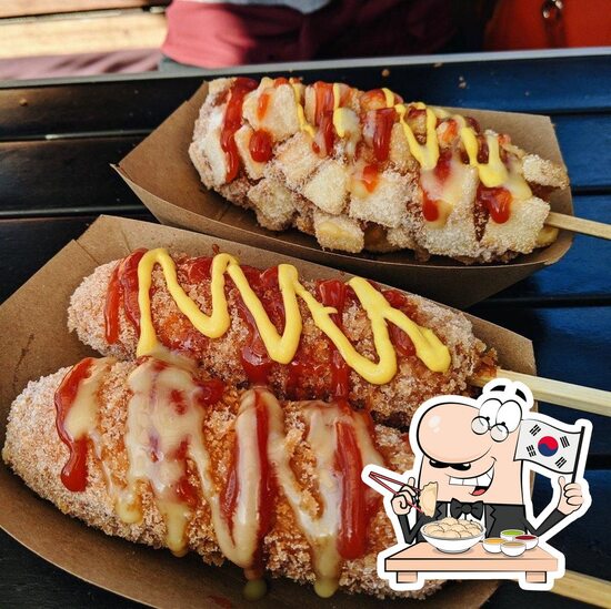 Menu at Myungrang Hot Dog restaurant, Honolulu