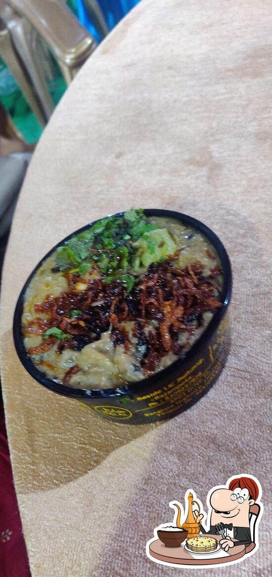 Menu at Haleem Nation, Tirupati