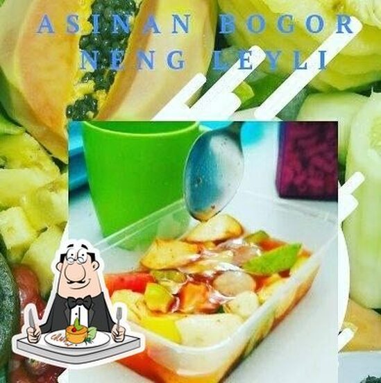 Menu at Asinan Buah Bogor Neng Leyli restaurant, Pandaan