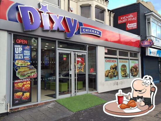 Menu at Dixy Chicken Middlesbrough fast food, Middlesbrough