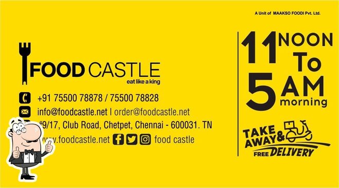 Menu at FOOD CASTLE, Chennai, 9