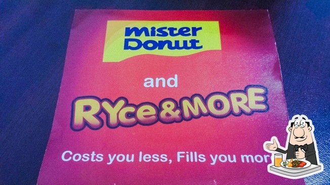 Menu at Mister Donut RYce and More restaurant, Mandaue City