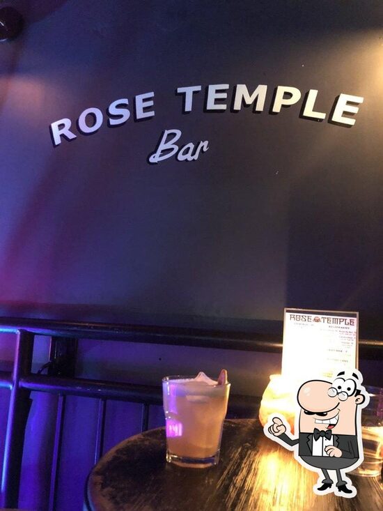 Menu at Rose Temple pub & bar, Seattle