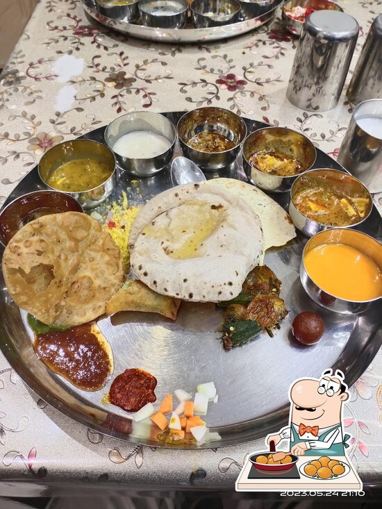 Menu at Hotel new satvik bhog pure veg, Ahmednagar