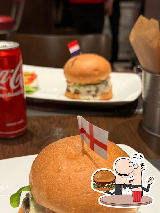 Menu at 25 Degrees Burger Bar, Bangkok
