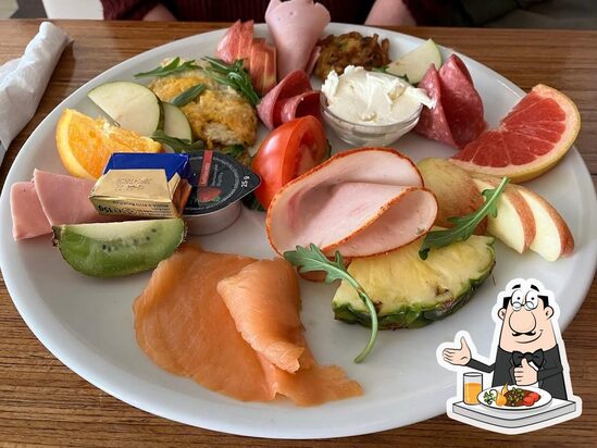 Speisekarte von Cafe Albrecht, Berlin, Reinhardtstraße 23