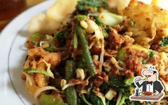 Menu at Lotek dan Gado-gado Bu Tatik restaurant, Yogyakarta