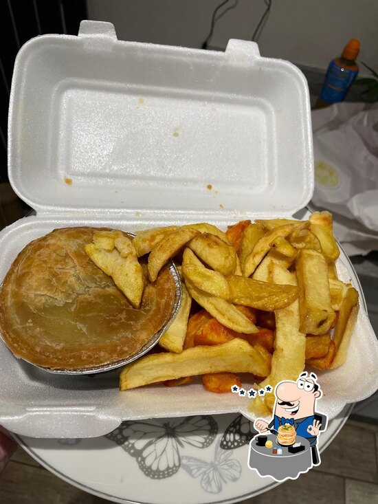 Menu at Pensnett Fish Bar, Brierley Hill