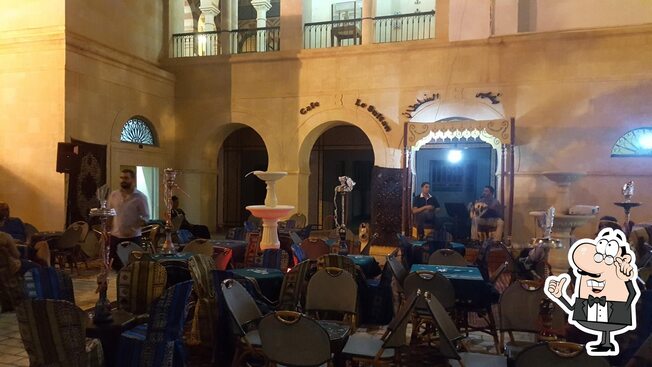 Menu at Café El Sultan cafe, Yasmine Hammamet