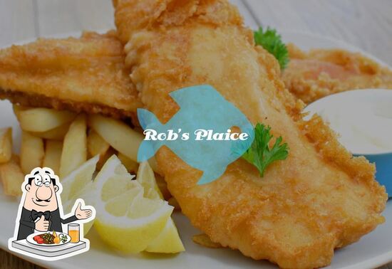 Menu at Rob's Plaice restaurant, Bingley