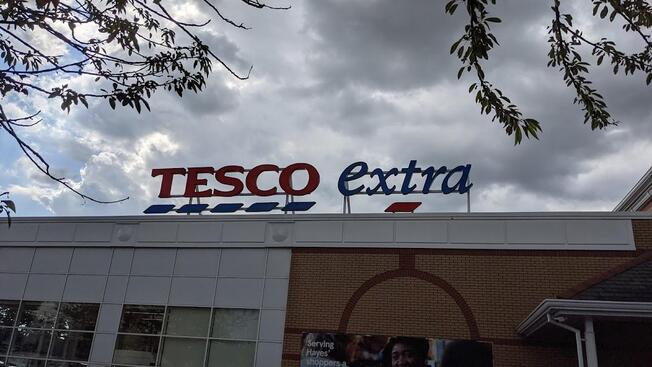 Menu at Tesco Cafe, Southall, Bulls Bridge Industrial Estate