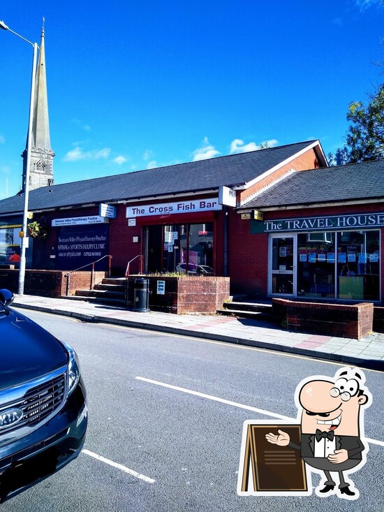 Menu at Cross Fish Bar, Pontardawe