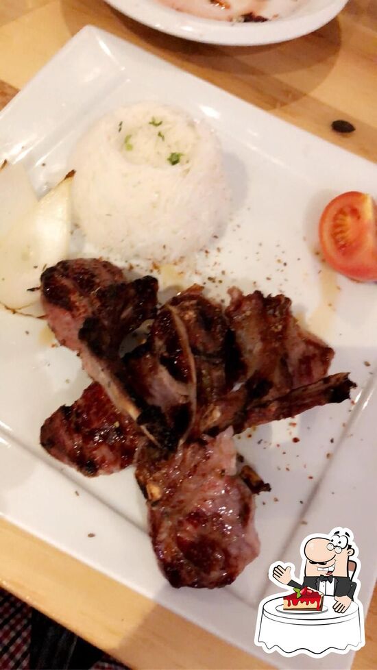 Menu at Konak restaurant, Leicester