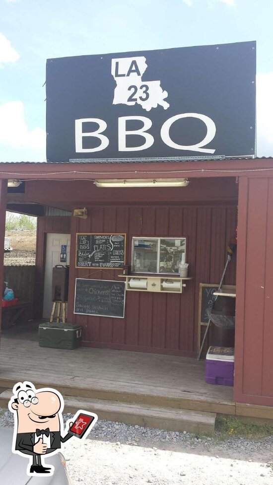 Menu at LA 23 BBQ, Belle Chasse, LA-23