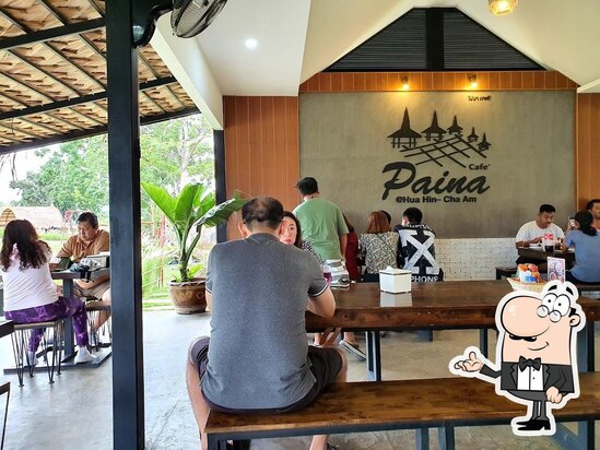 Menu at Paina Café Huahin cafe, Cha-am
