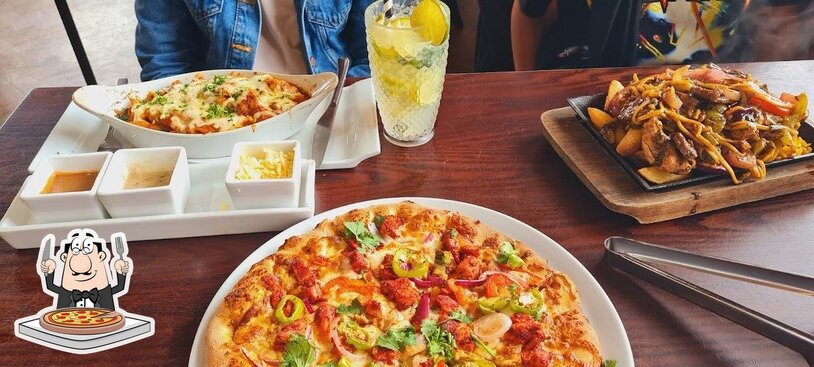Menu at Salt & Crust pizzeria, Batley