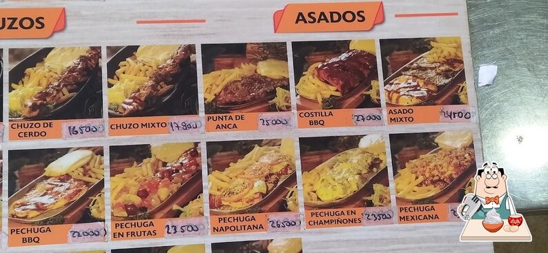 Sazón Al Fuego - Restaurant menu, prices and reviews