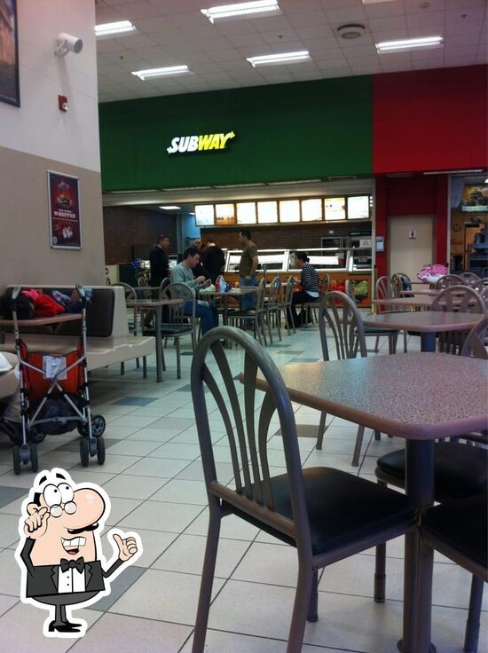 Carta del restaurante Subway, Sigonella, FX65+5R