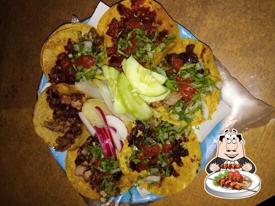Menu at TACOS PEDRITO restaurant, Mexico City