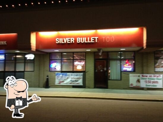 Menu at The Silver Bullet pub & bar, East Peoria