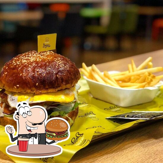 Menu at Mama Burgers SCC restaurant, Sarajevo