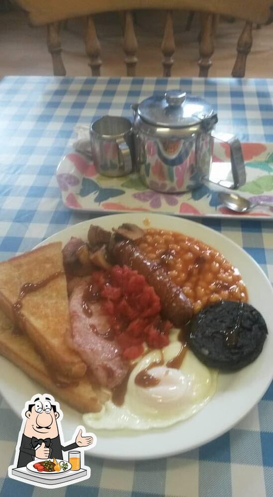 Menu at Trainstop Cafe, Hartlepool