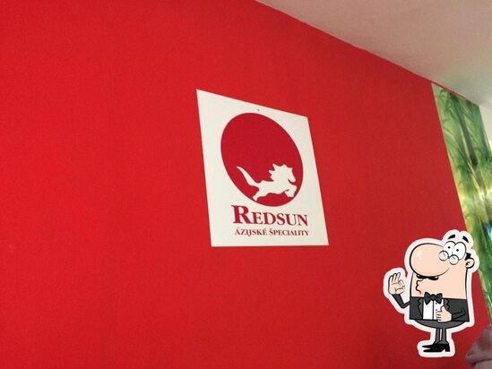 Menu at Red Sun restaurant, Trebišov