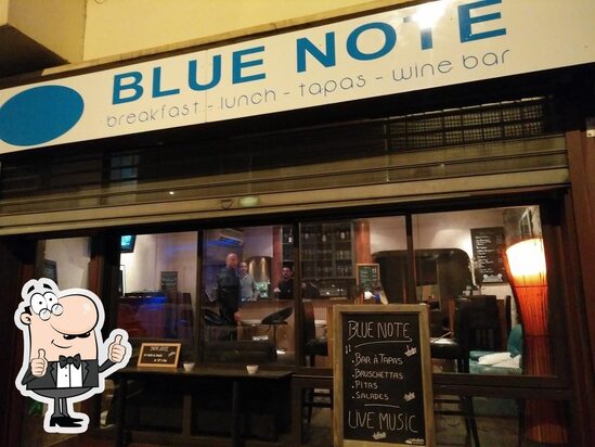 Menu au Blue Note pub et bar, Antibes