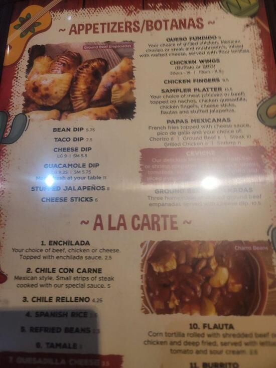 Menu at El Rodeo Tequila Bar & Grill, Panama City