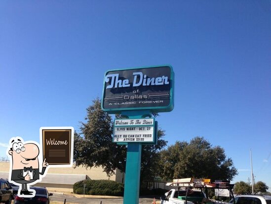 Menu at The Diner of Dallas restaurant, Farmers Branch
