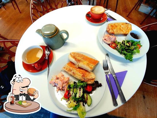 Menu at Caffi Castell Harlech cafe, Harlech