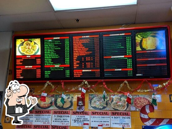 Menu at El Ranchito Taco Shop restaurant, Murrieta, Washington Ave