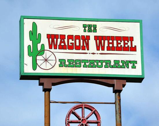 Menu at Wagon Wheel Restaurant, Fort Lawn