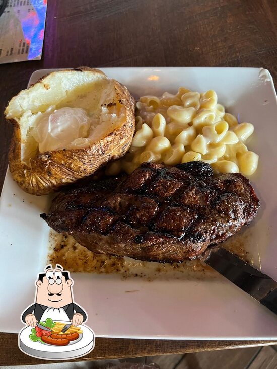 Menu at Outlaws Steaks Burgers Brews steakhouse, Noblesville