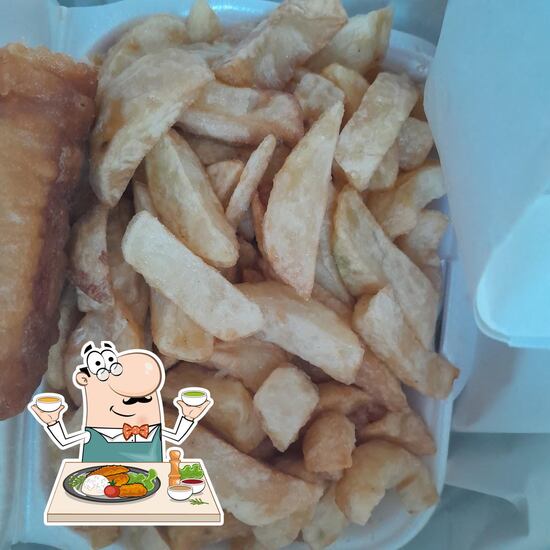 Menu at Shield Row Chippy restaurant, Stanley