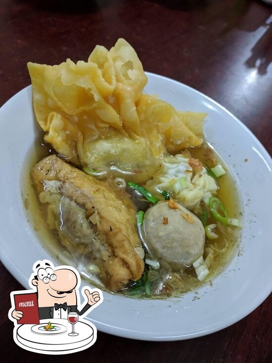 Bakso Malang Citra restaurant, Depok, samping mie ayam bangka family ...