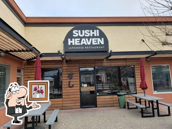 Menu at Sushi Heaven restaurant, Penticton