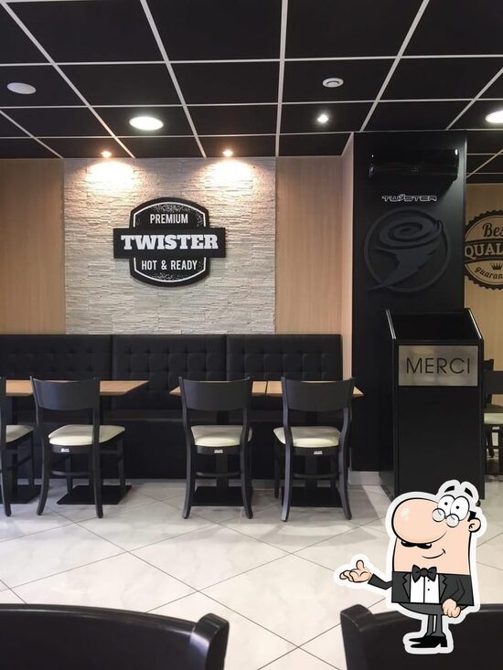 Menu at Twister fast food, Lille