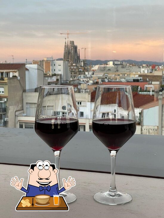 Menu at Goja Rooftop pub & bar, Barcelona