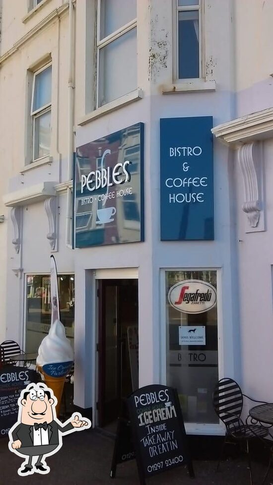 Menu at Pebbles Coffee House, Seaton